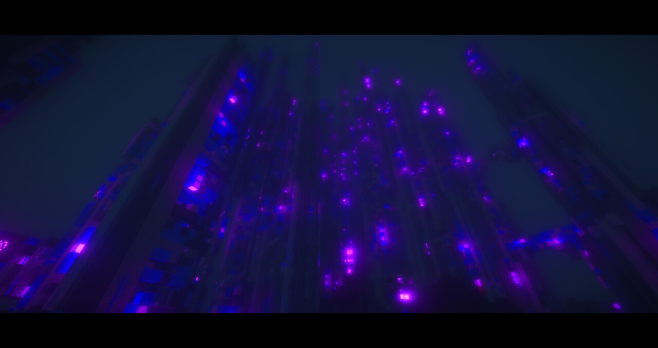 Alien castle city island Minecraft Map