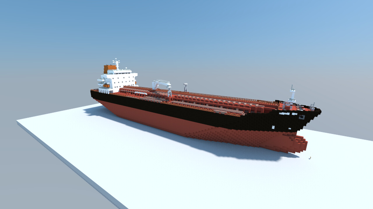 Elandra Oak (1:1 Scale Oil/Chemical Tanker) Minecraft Map