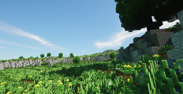 Terraced fields Minecraft Map