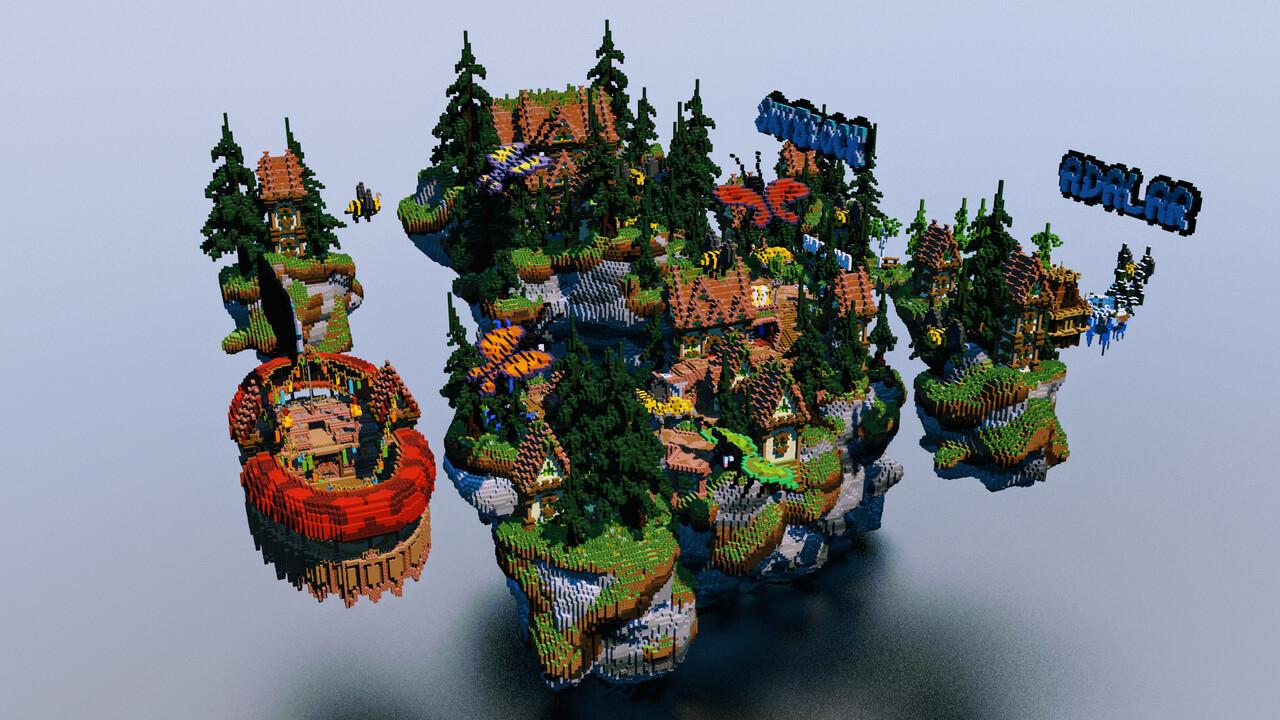 Team Arcenia - SkyBlock Spawn - Royal Island! Minecraft Map