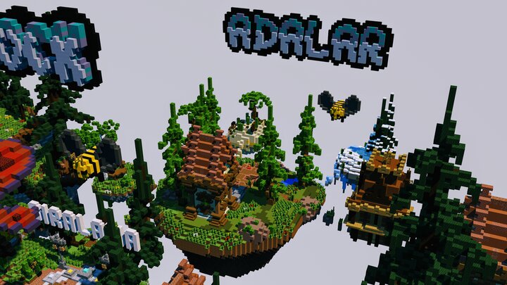 Team Arcenia - SkyBlock Spawn - Royal Island! Minecraft Map