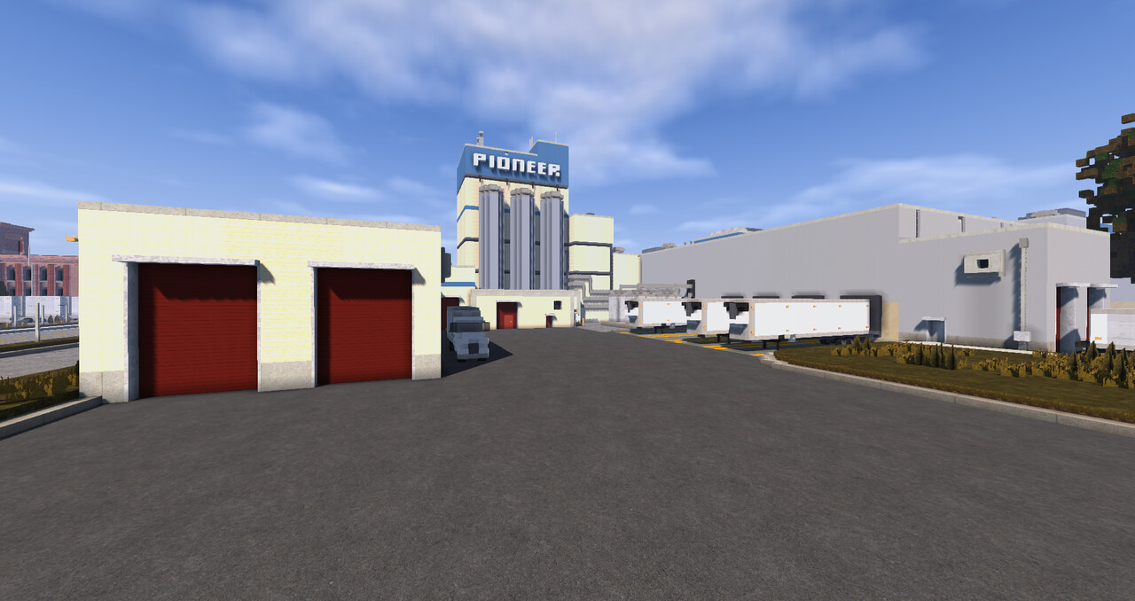 Pioneer Food Processing Plant | TRS Minecraft Map