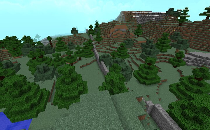 UNITED STATES BORDER WITH MEXICO Minecraft Map