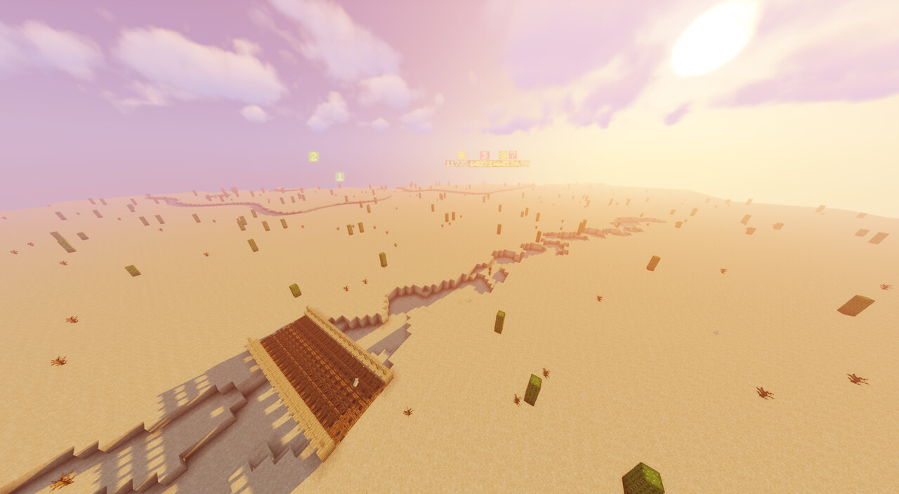 Steel Ball Run Minecraft Map