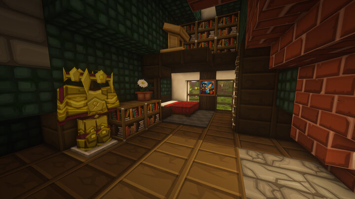 My Cozy Medieval House Minecraft Map