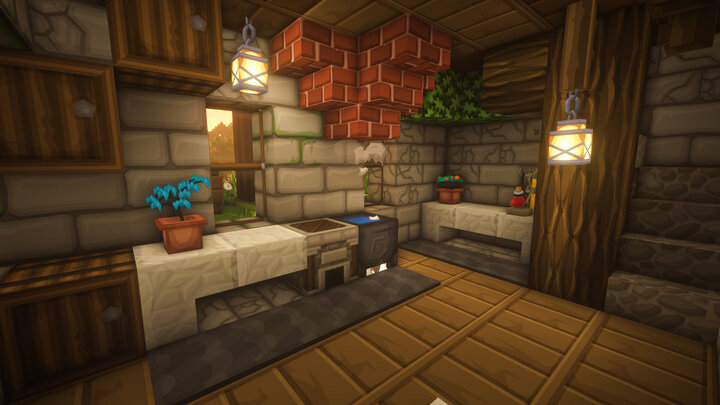 My Cozy Medieval House Minecraft Map