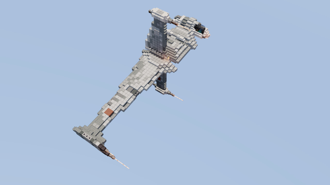 Star Wars - B-Wing Starfighter | Download Minecraft Map