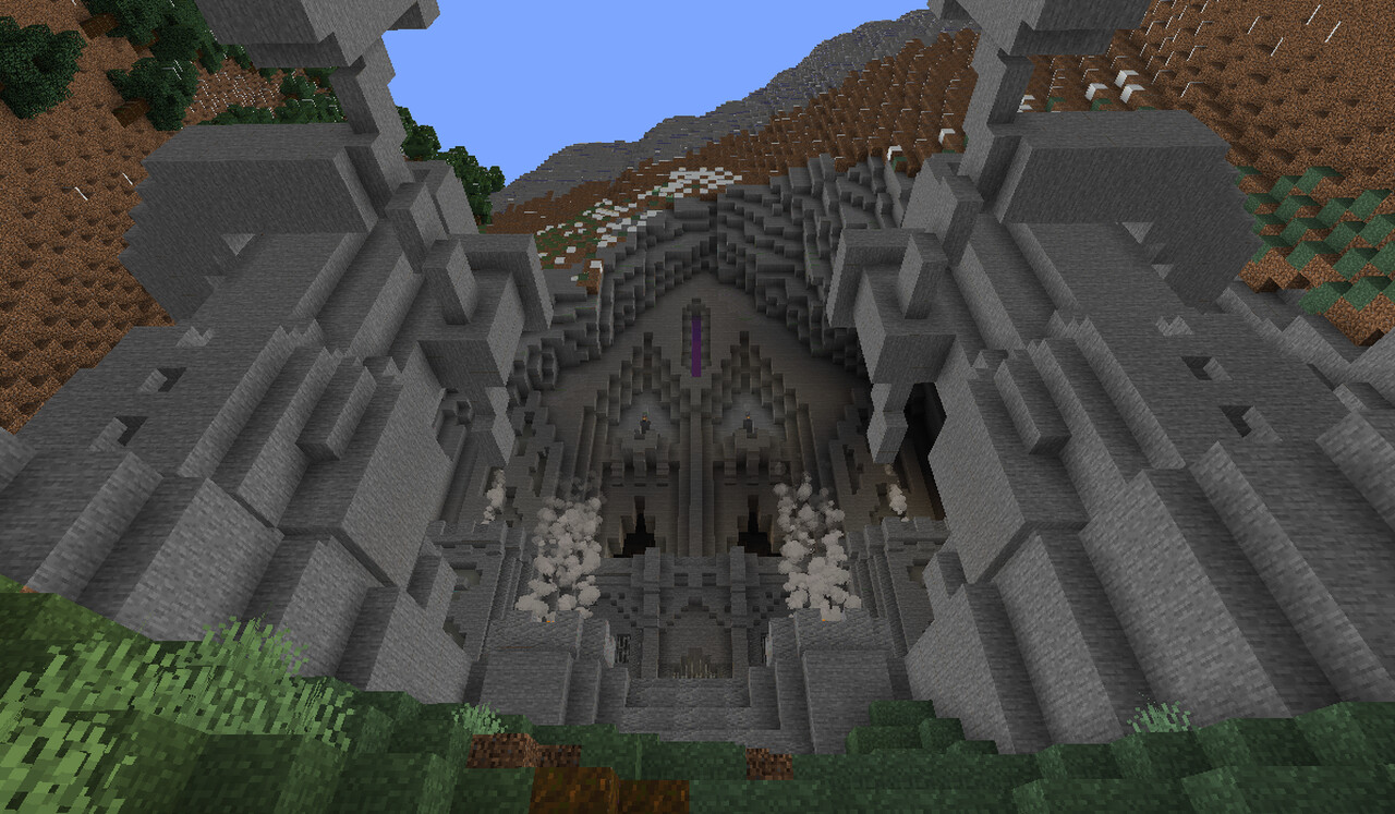 Dwarven Mountain City Minecraft Map