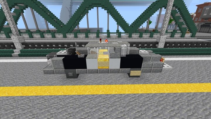 Fallout 4 police car Minecraft Map