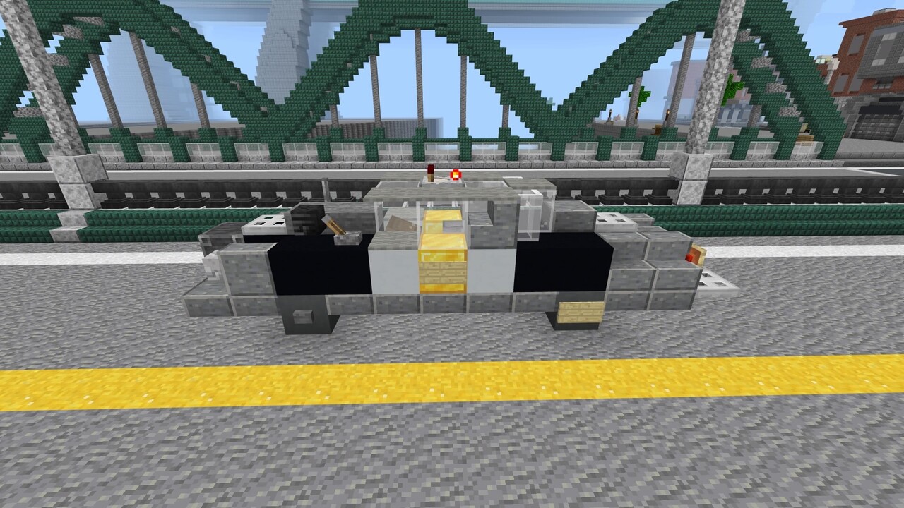 Fallout 4 police car Minecraft Map