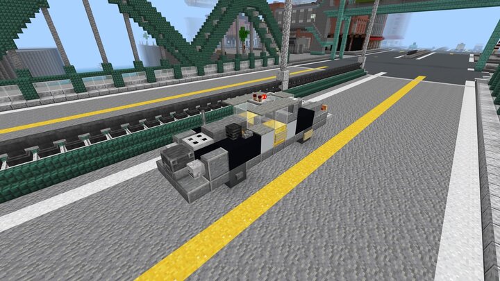 Fallout 4 police car Minecraft Map