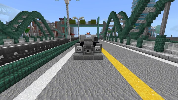 Fallout 4 police car Minecraft Map