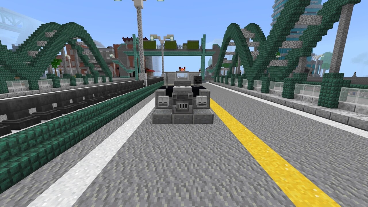 Fallout 4 police car Minecraft Map