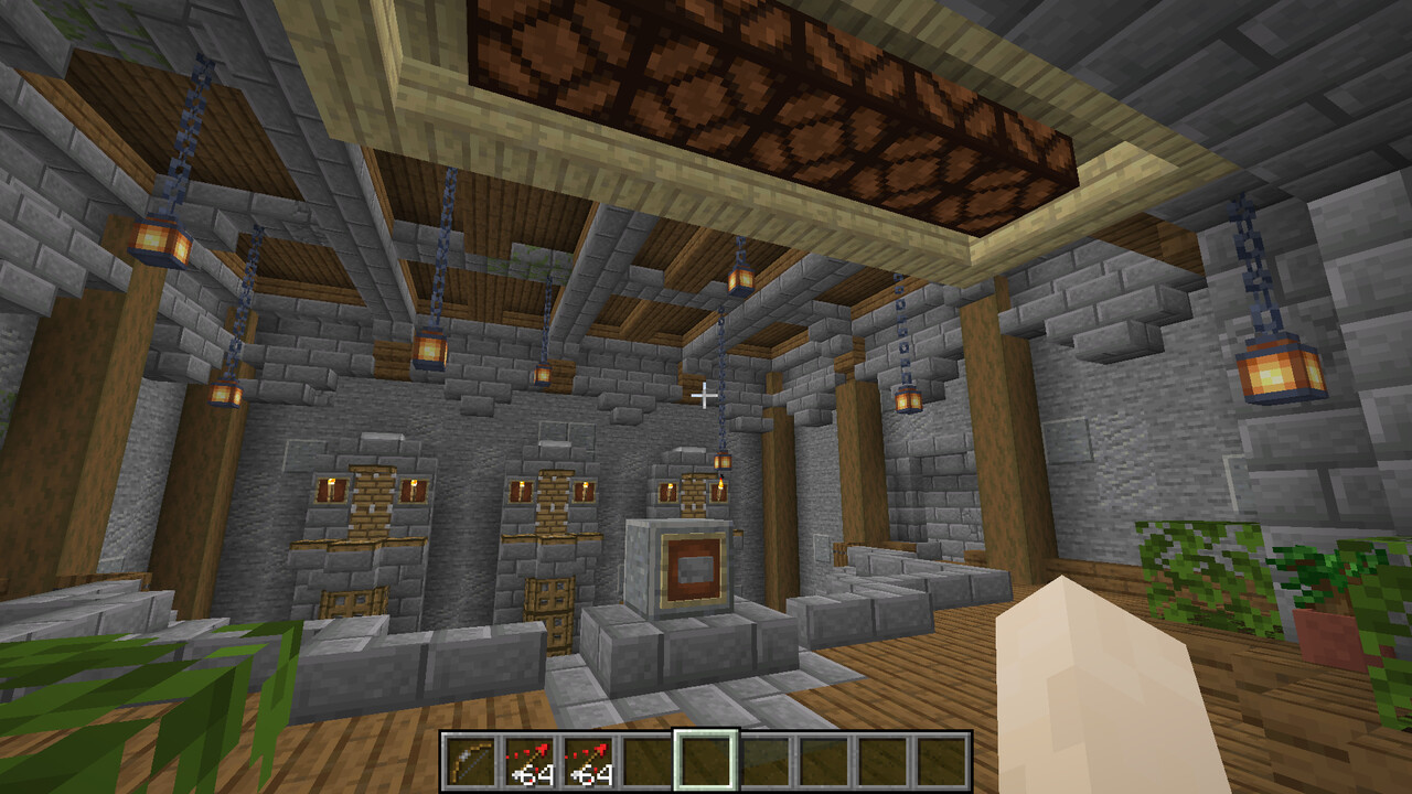 Skeleton Turret Mini-Game | Vanilla Survival Minecraft Map