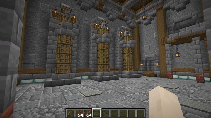 Skeleton Turret Mini-Game | Vanilla Survival Minecraft Map