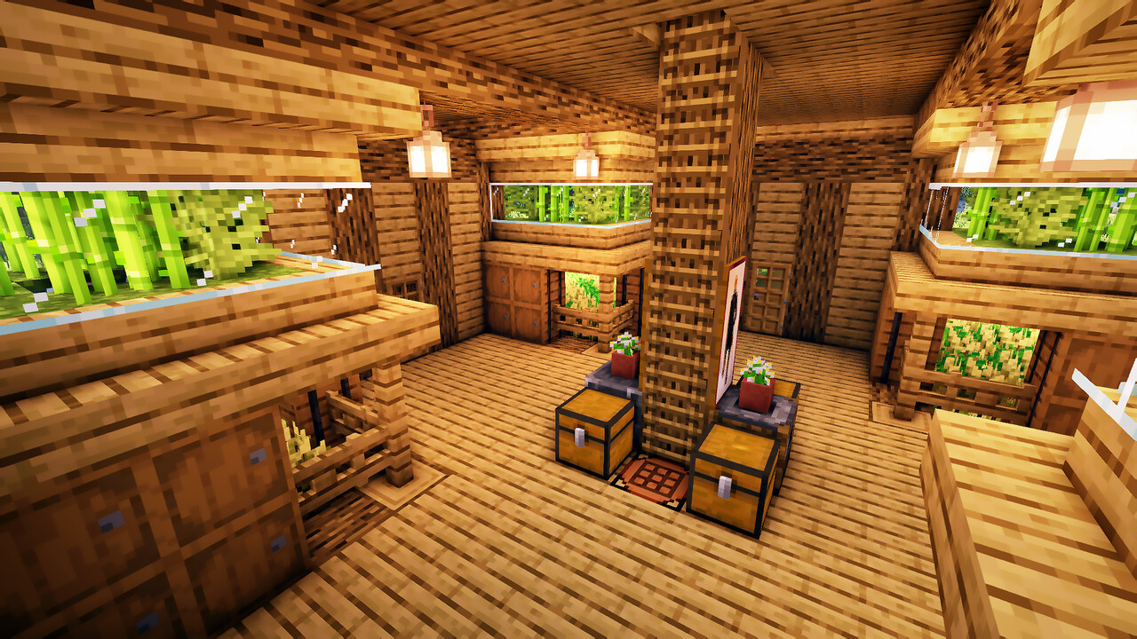 Minecraft: How to build a Circle Farm Base Minecraft Map