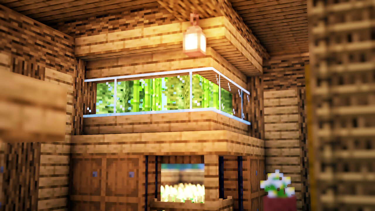 Minecraft: How to build a Circle Farm Base Minecraft Map