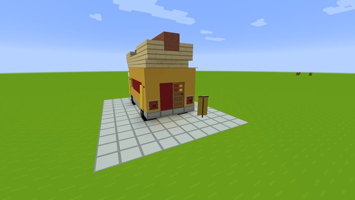 Hot Dog Food Truck Minecraft Map