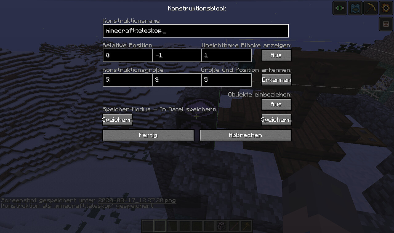 Wooden Telescope Minecraft Map