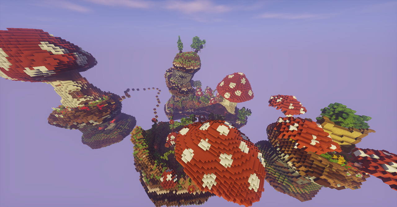 Skyblock spawn. 1.8+ Minecraft Map