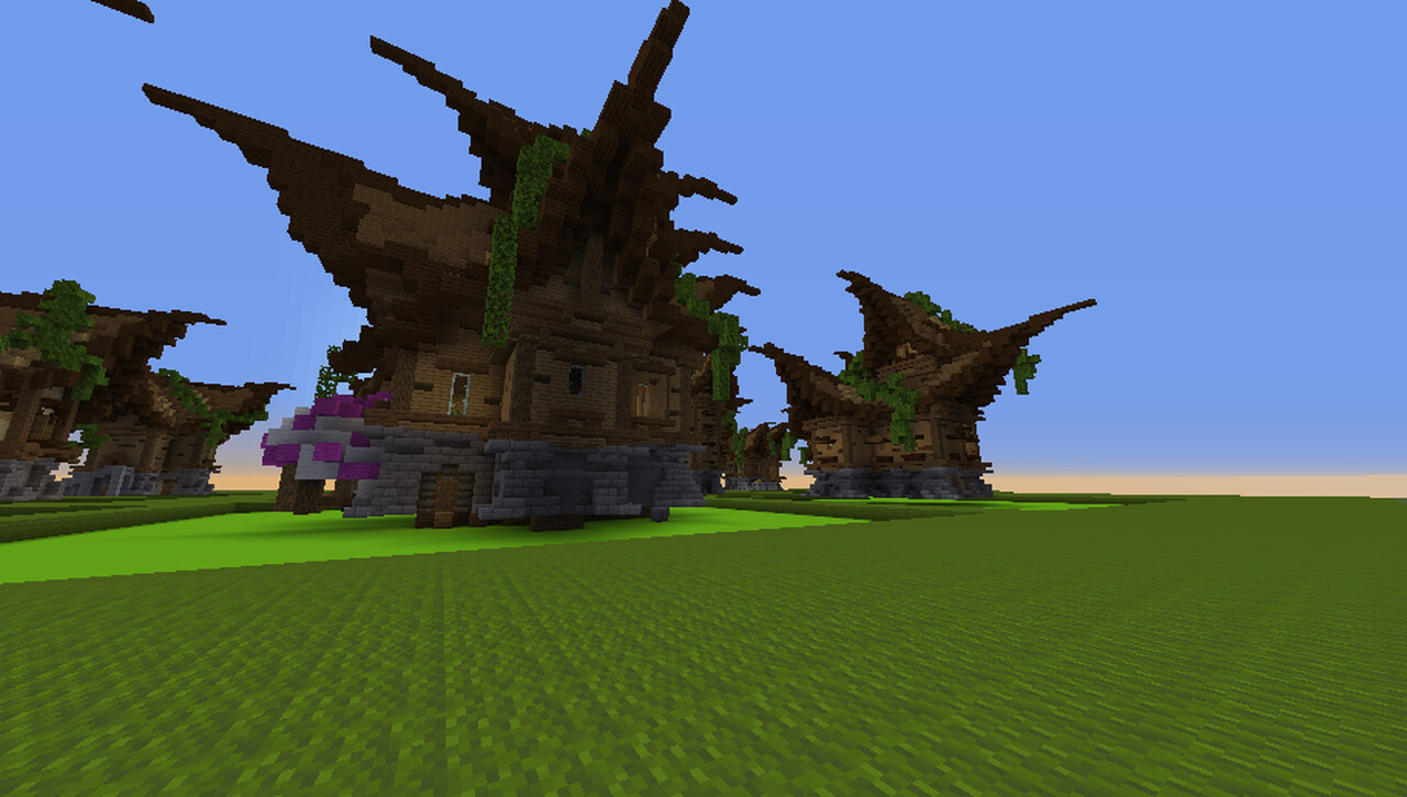 𝔈𝔩𝔣 ℌ𝔬𝔲𝔰𝔢𝔰 | Pack - 01 Minecraft Map