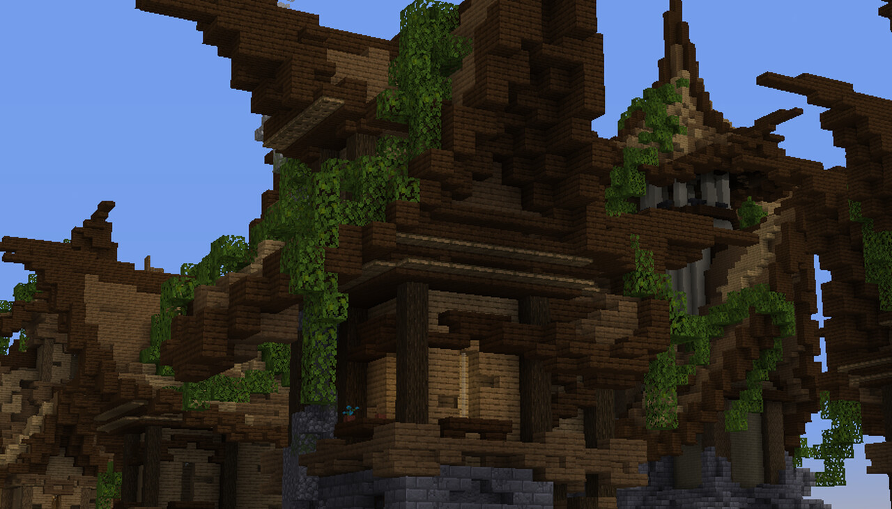 𝔈𝔩𝔣 ℌ𝔬𝔲𝔰𝔢𝔰 | Pack - 01 Minecraft Map