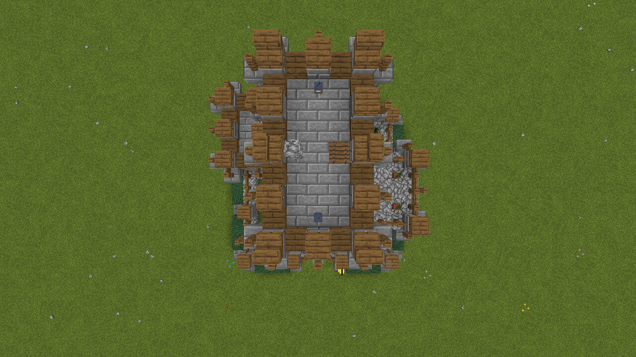 One-Chunk Survival Base Minecraft Map