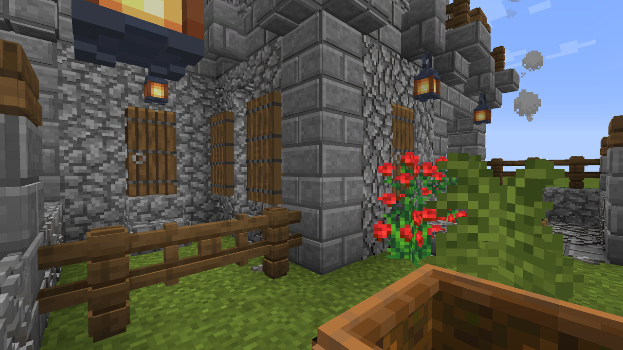 One-Chunk Survival Base Minecraft Map