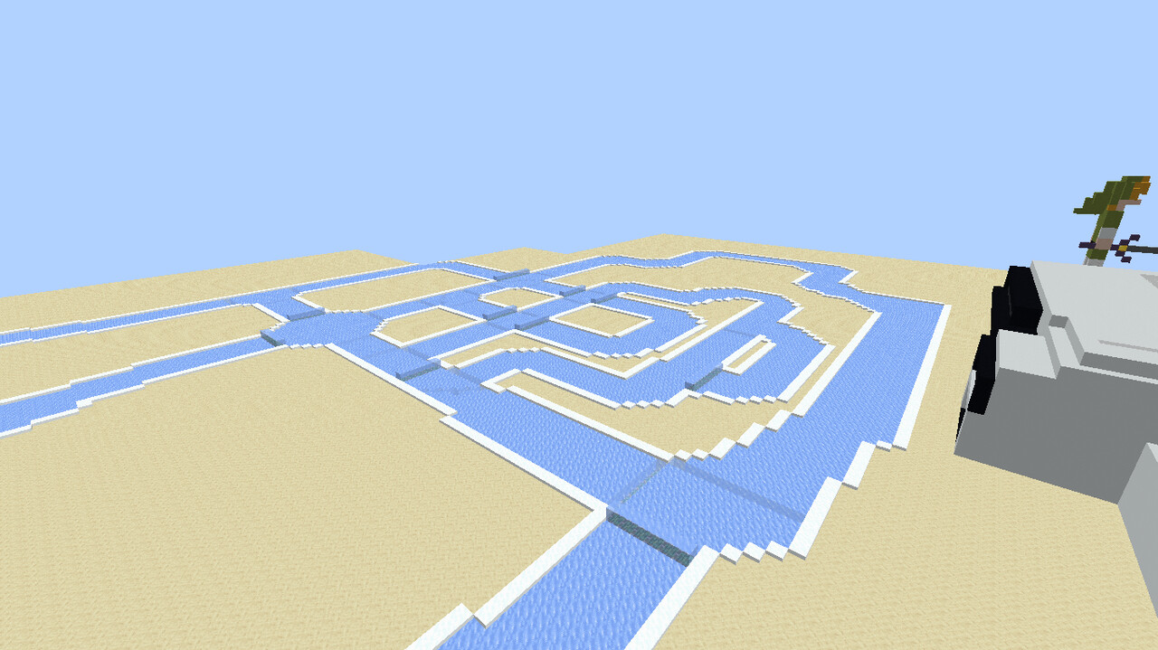 ICE SPEEDWAY (update: details and english) Minecraft Map