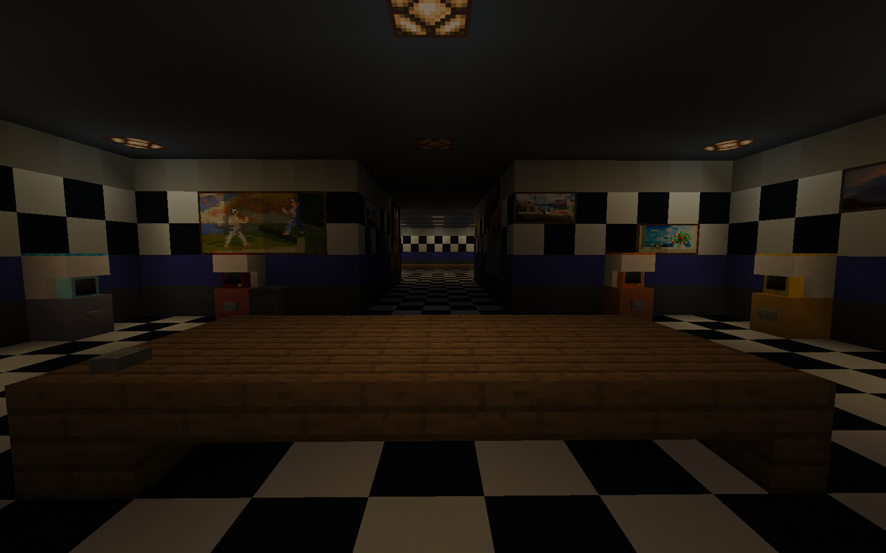 How To Build Your Own FNaF Map Minecraft Map