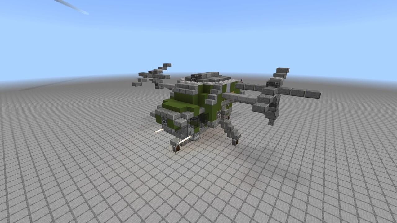 Fallout 3 Vertibird MK I Minecraft Map