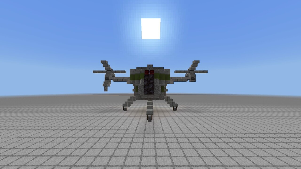 Fallout 3 Vertibird MK I Minecraft Map