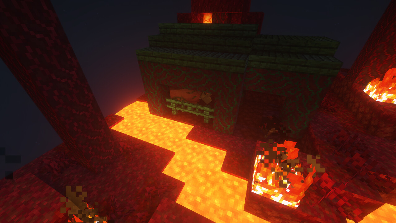 Nether Stable Chunk Challenge Minecraft Map