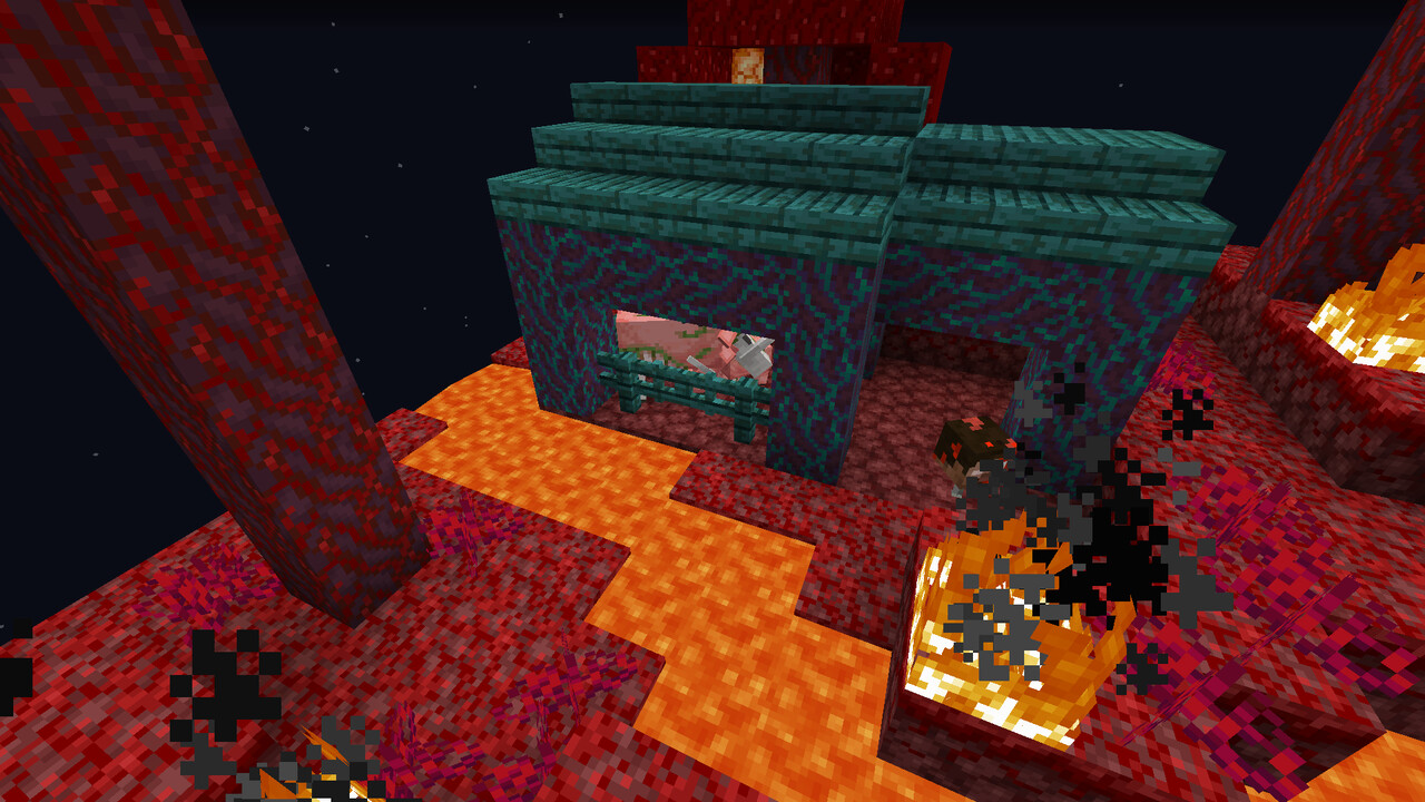 Nether Stable Chunk Challenge Minecraft Map
