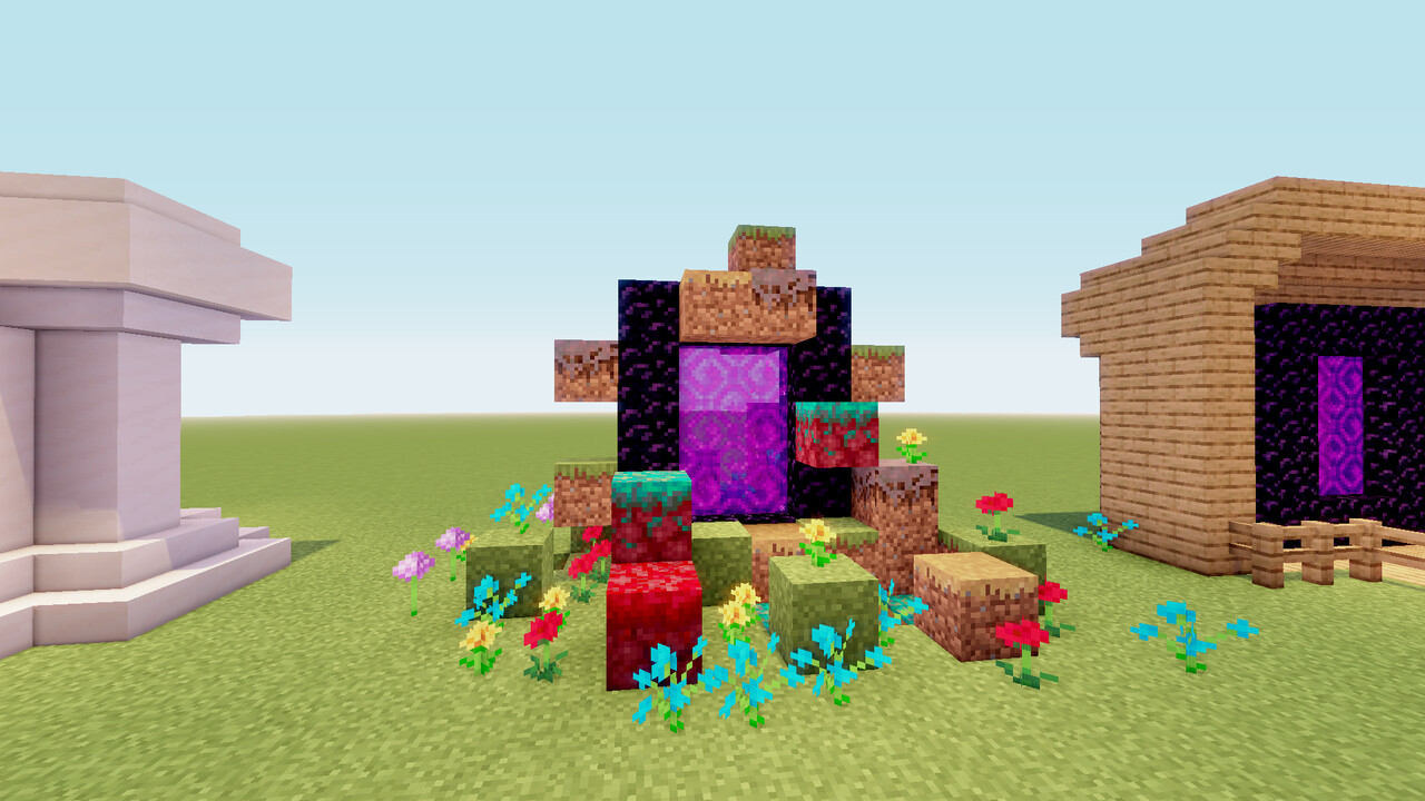Nether Portal Designs! Minecraft Map
