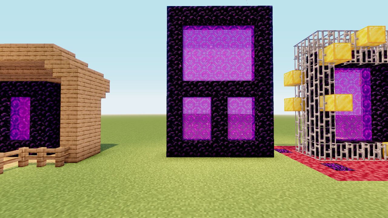 Nether Portal Designs! Minecraft Map