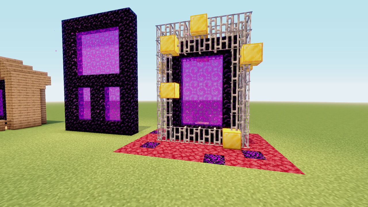 Nether Portal Designs! Minecraft Map