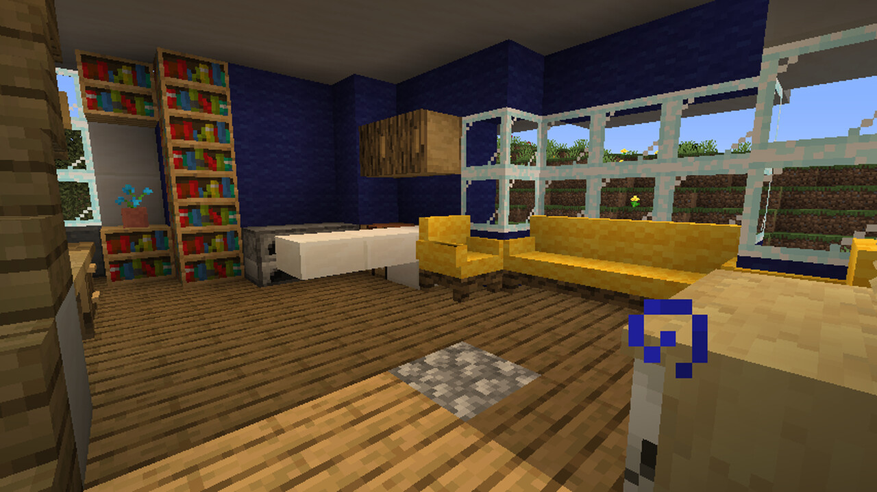 the most safe house of mod Minecraft Map