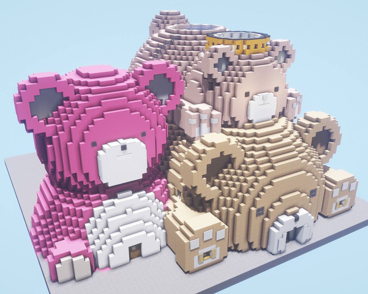 KUMA KUMA KUMA BEAR (academy) Minecraft Map