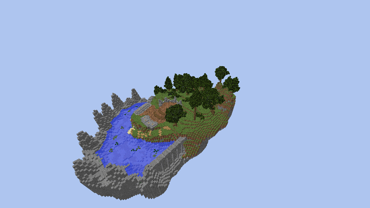 Game lobby Minecraft Map