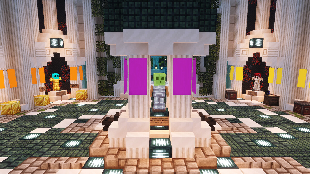 MetaUnion's Hall of Fame Minecraft Map