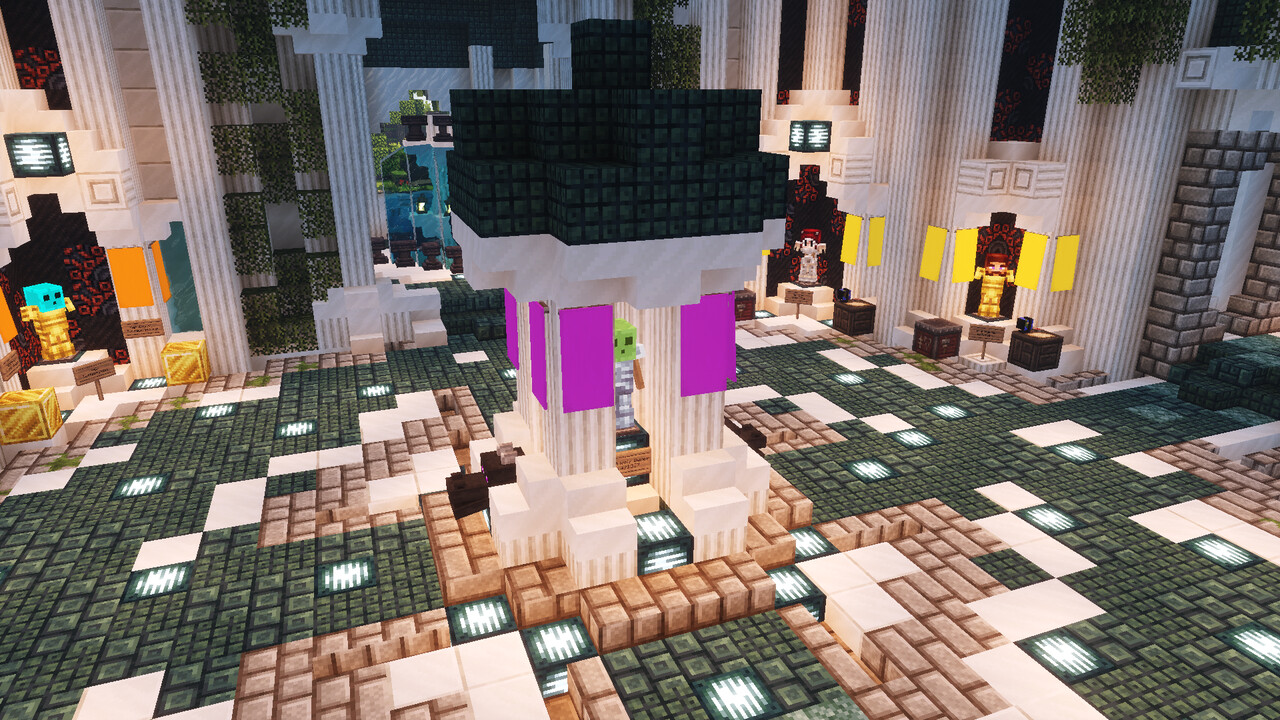 MetaUnion's Hall of Fame Minecraft Map