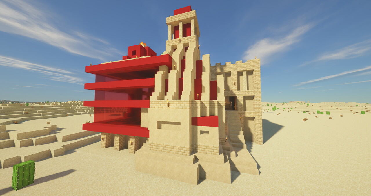 The Burning Desert - Bakery Minecraft Map