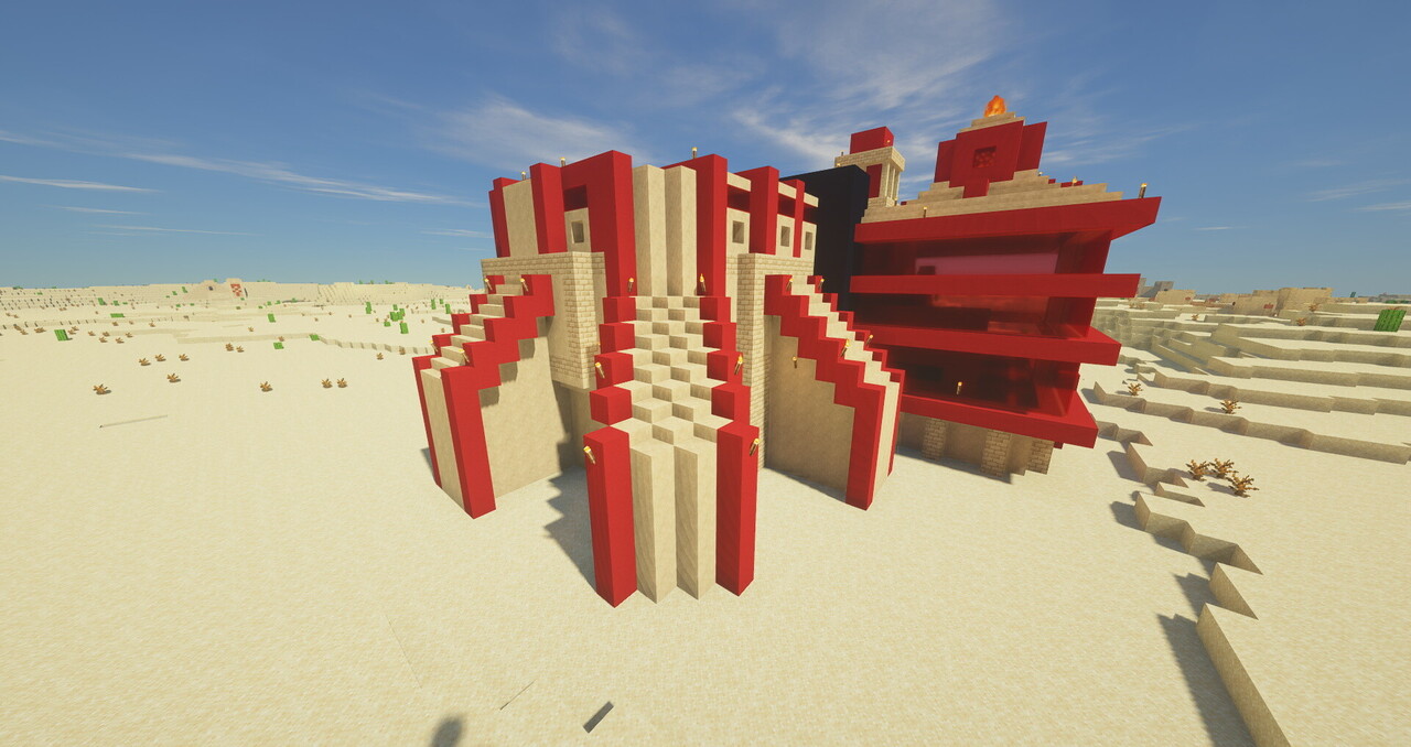 The Burning Desert - Bakery Minecraft Map