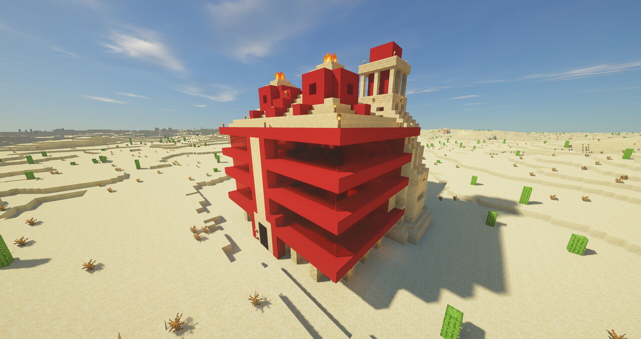 The Burning Desert - Bakery Minecraft Map