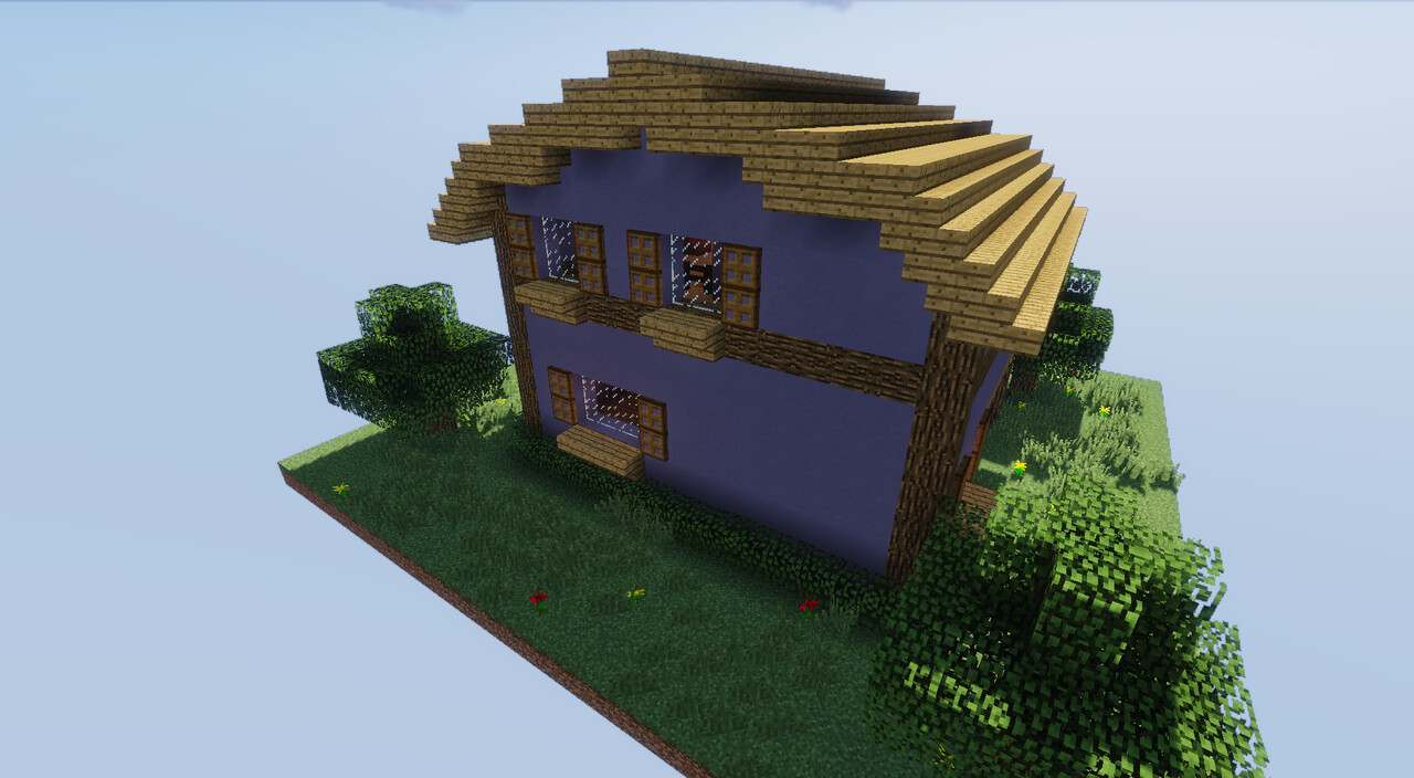 Rustic House Minecraft Map