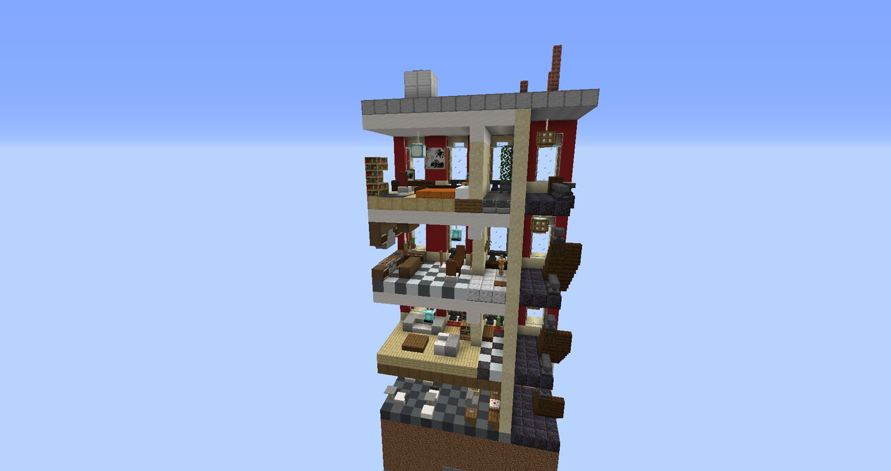 Chunk of a city [One Chunk Challenge] Minecraft Map