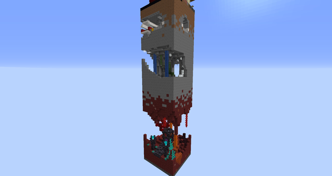 Chunk of a city [One Chunk Challenge] Minecraft Map