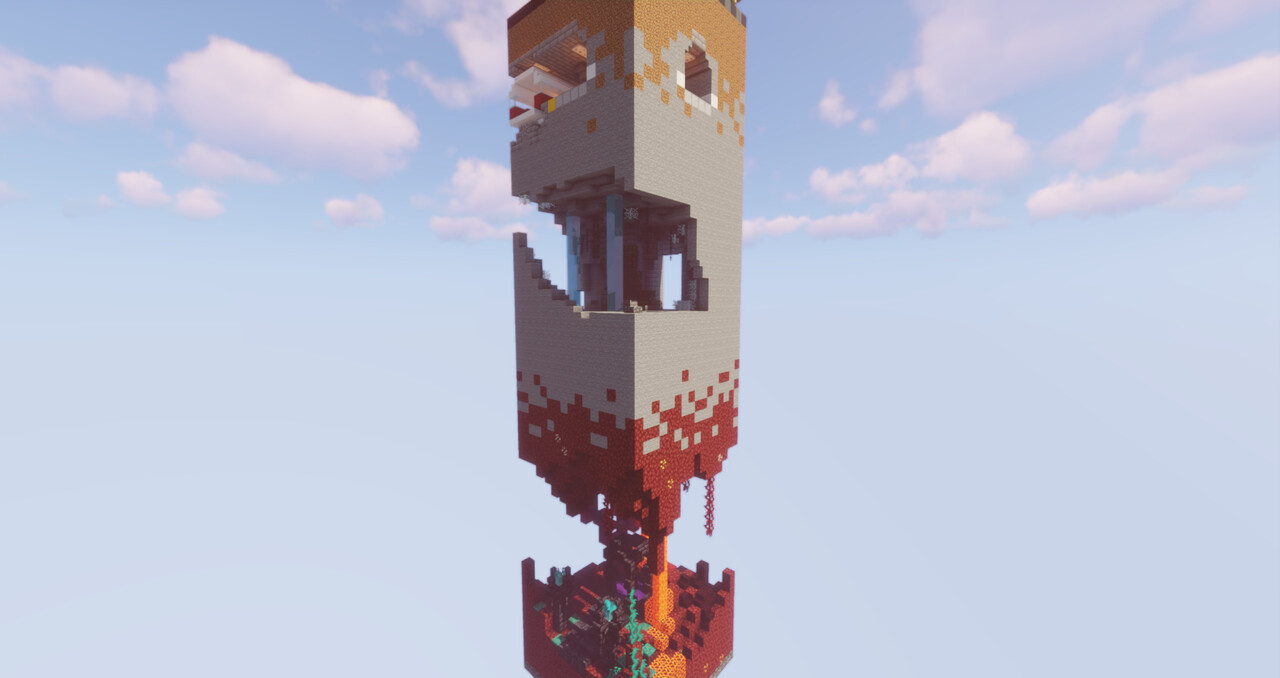 Chunk of a city [One Chunk Challenge] Minecraft Map