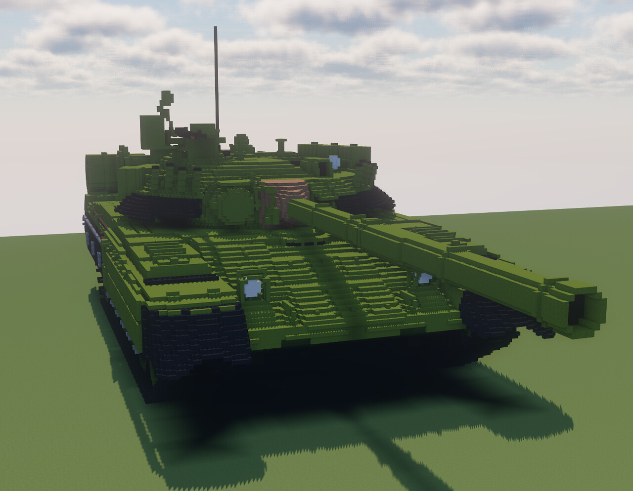 T-80U 30:1 scale Minecraft Map